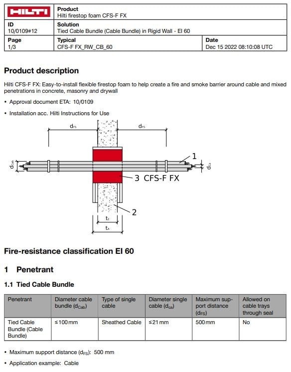 Making selecting Firestop easier with our firestop selector