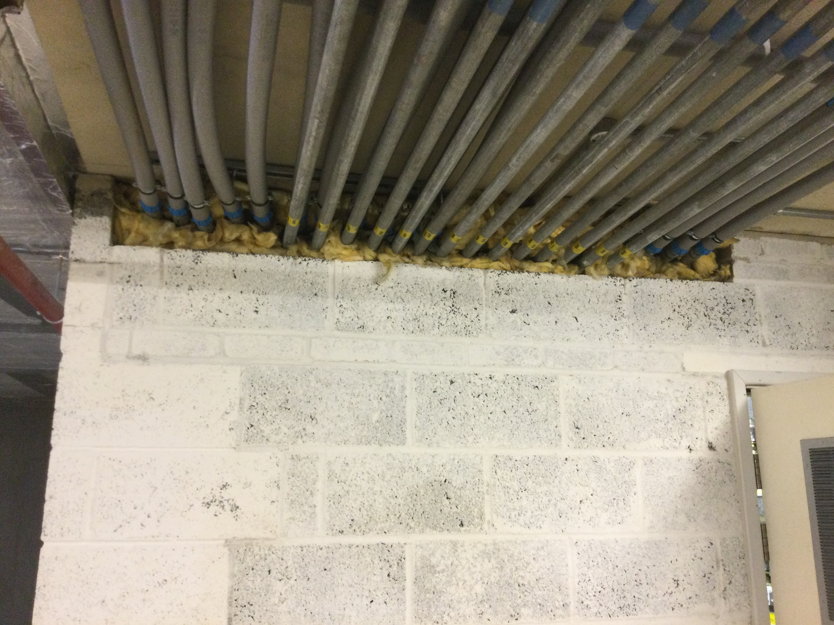 fire stop around multi penetration's - fire stopping products...