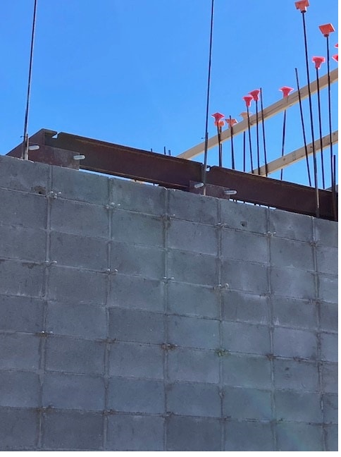 Post Installed Anchor Embedded to Wall - Post installed Anchor...