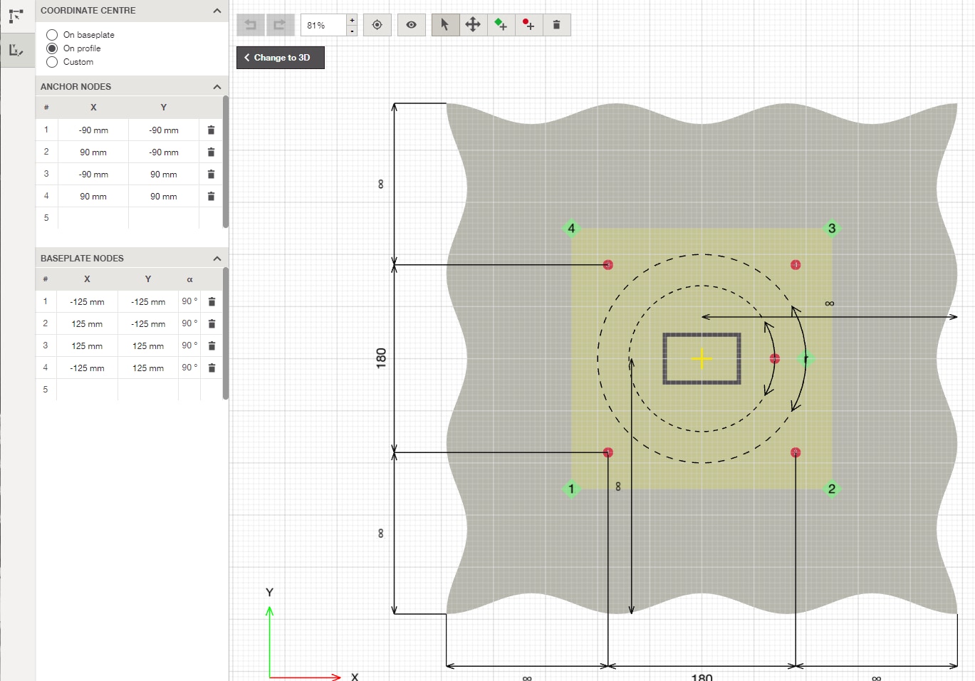 How to customize the anchors layout - Anchor Layout, designing...