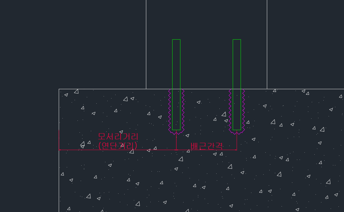 Re500 V3 이음 철근 시공 시 천공 깊이 - RE500, Hilti Rebar - 엔지니어링 센터