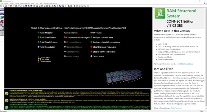 PROFIS Engineering and RAM Structural System Step-By-Step Guid...