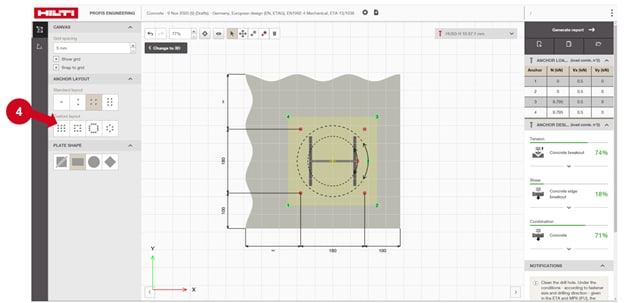 ANCHOR ARRANGEMENTS FOR LARGE BASE PLATES - 工程中心