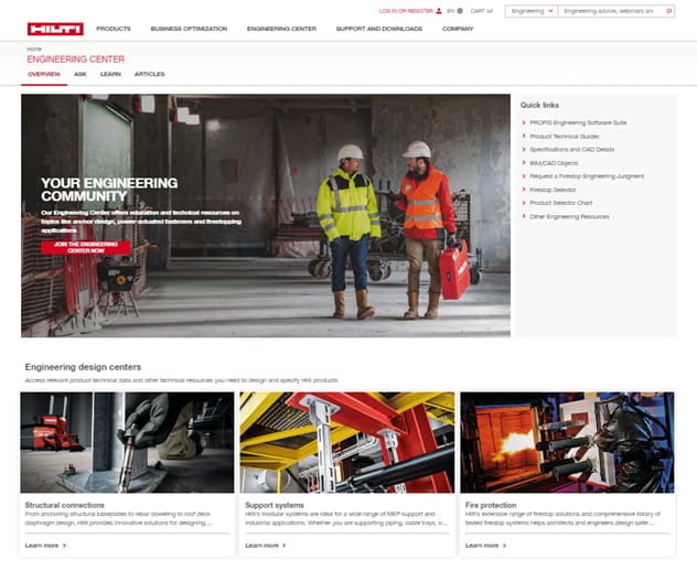 SELAMAT DATANG DI ENGINEERING CENTER HILTI YANG BARU! - Engine...