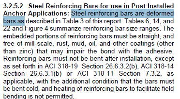 Penggunaan Chemical Rebar dengan Besi Polos. - rebar, chemical...