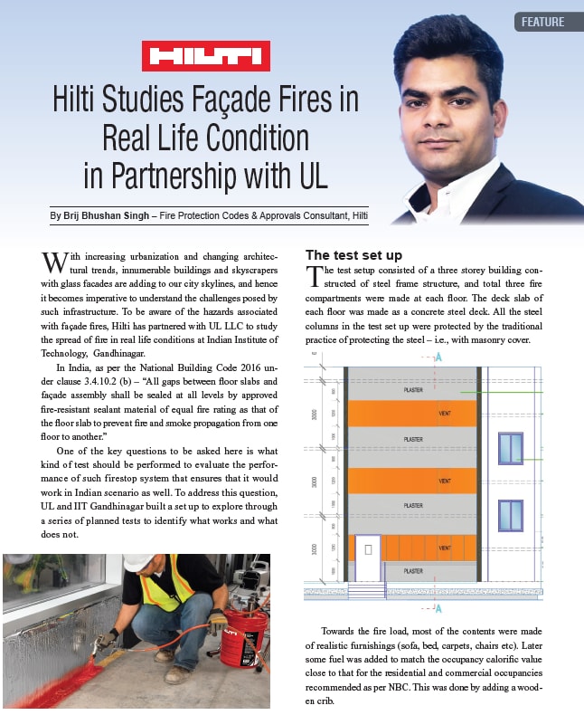 Case Study: Facade fires in real life condition in partnership...