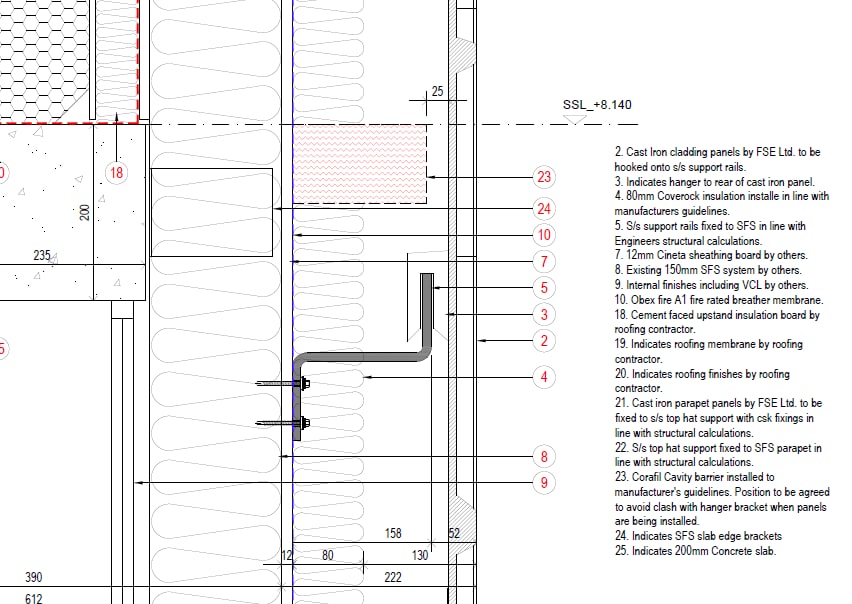 Self drilling fixing capacity of a Z rail to 1.2mm thick SFS s...
