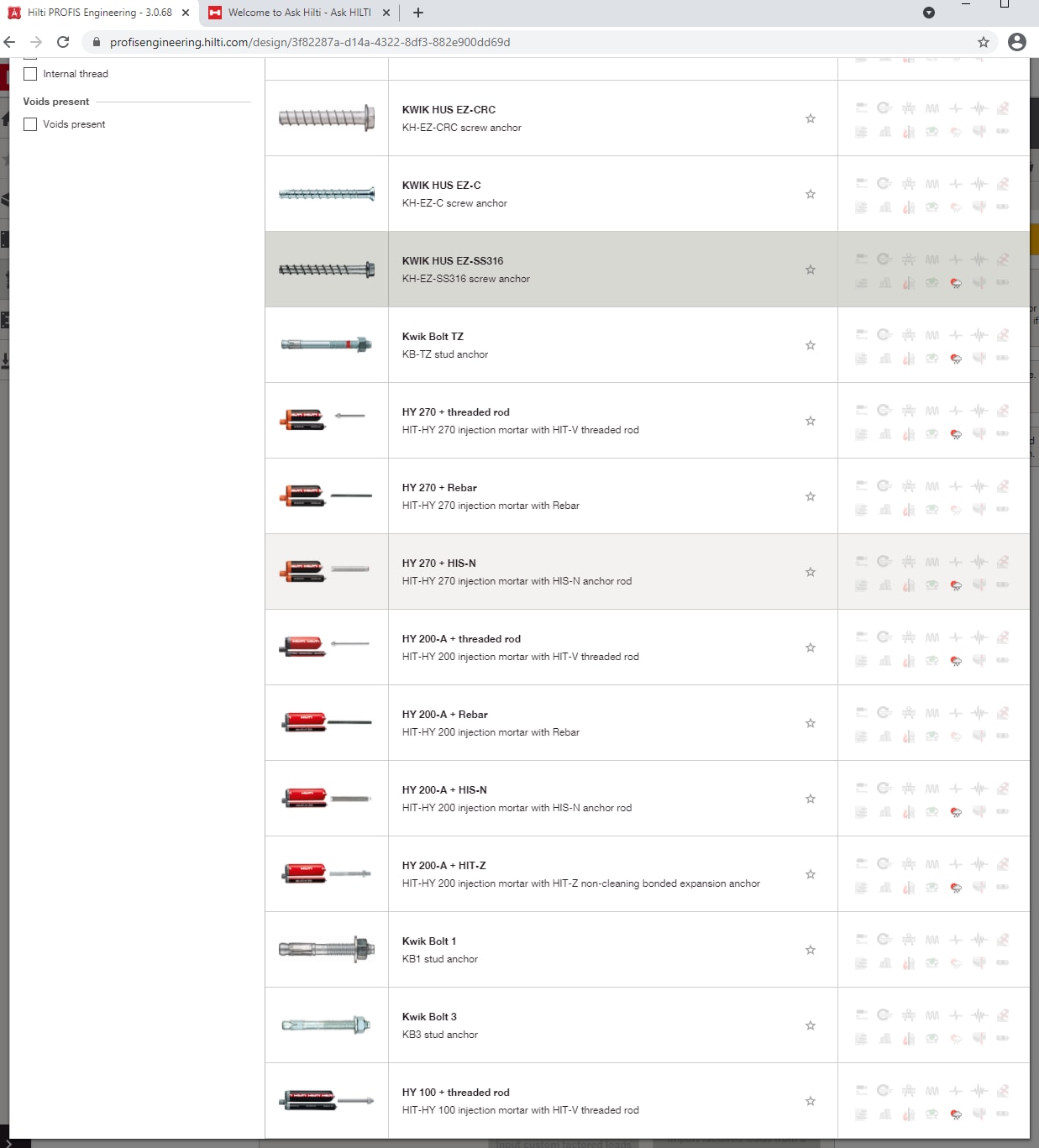 Profis Engineering HAS E 55 Threaded Rods - Profis engineering...