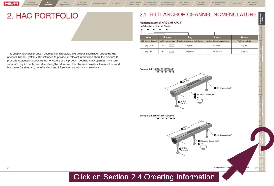 HAC 槽式預埋件緊固技術指南 - 工程中心