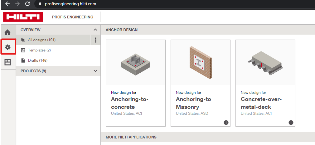 Hilti Profis Region - profis, Region - Hilti USA