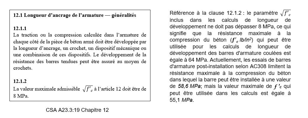 Conception de l'extension à l'aide des dispositions de la norme csa a23 ...