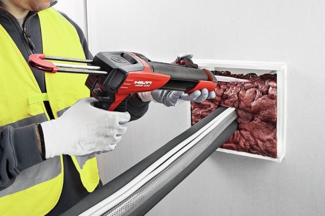 Firestopping Mixed Penetrations - Engineering Centre