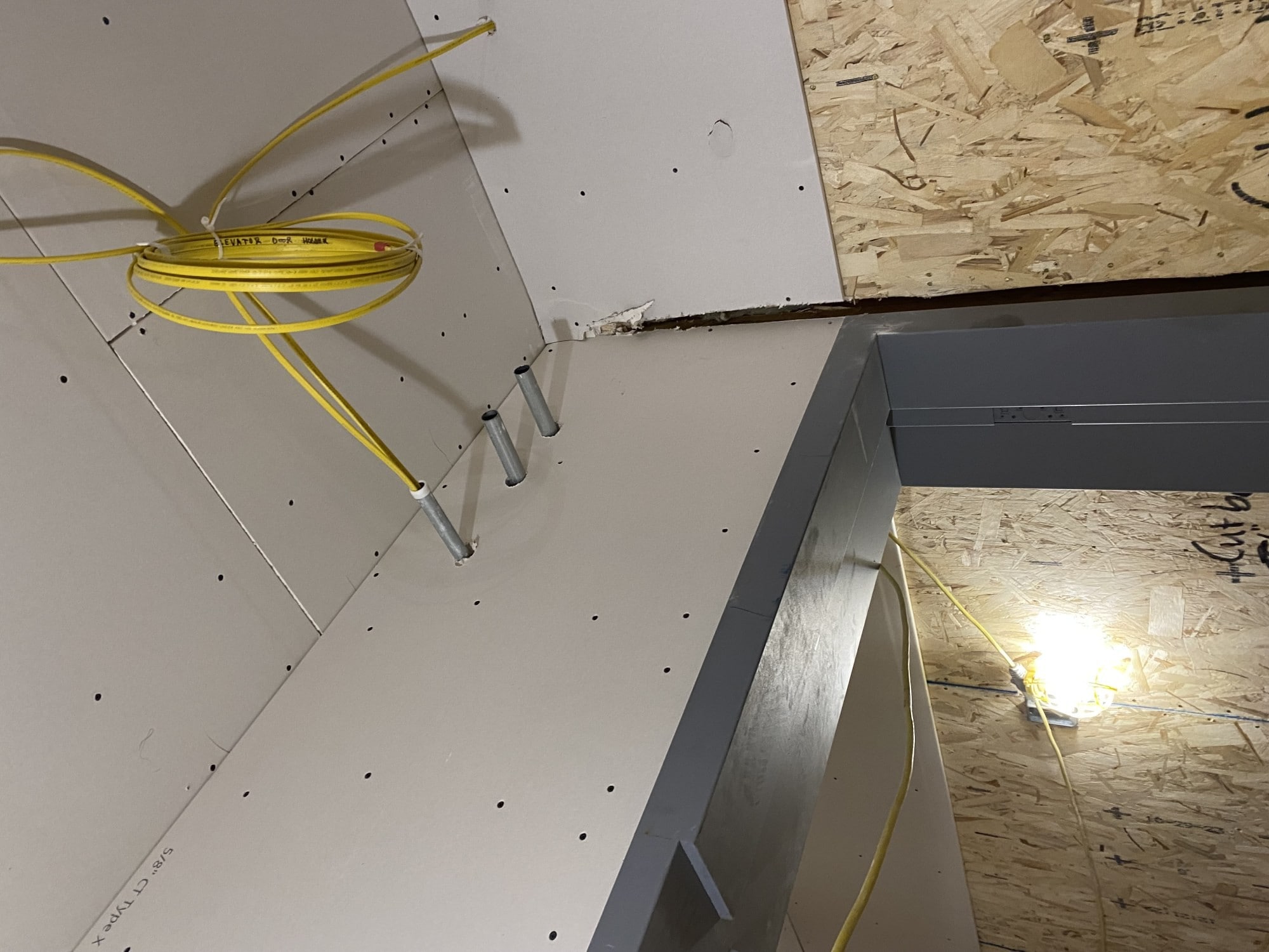 Firestopping in EMT sleeve - Require for Firestopping, firesto...