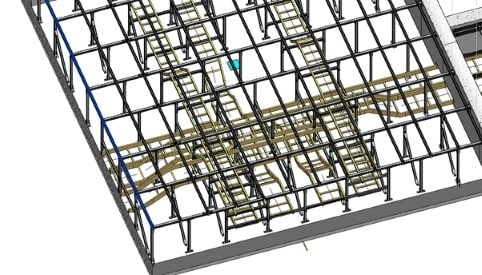 Sistema integrato per pavimento tecnico - Engineering Center