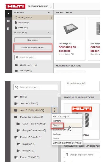PROFIS ENGINEERING에 대한 FAQ - 엔지니어링 센터