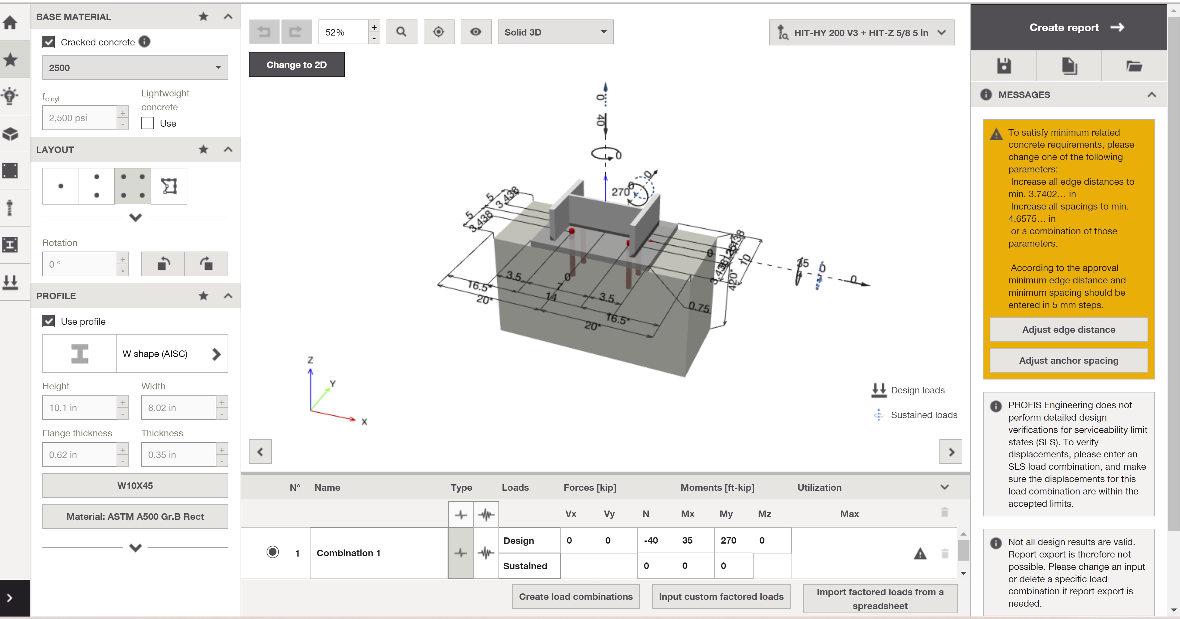Minimum requirements not able to satisfy - Minimum Spacing, st...