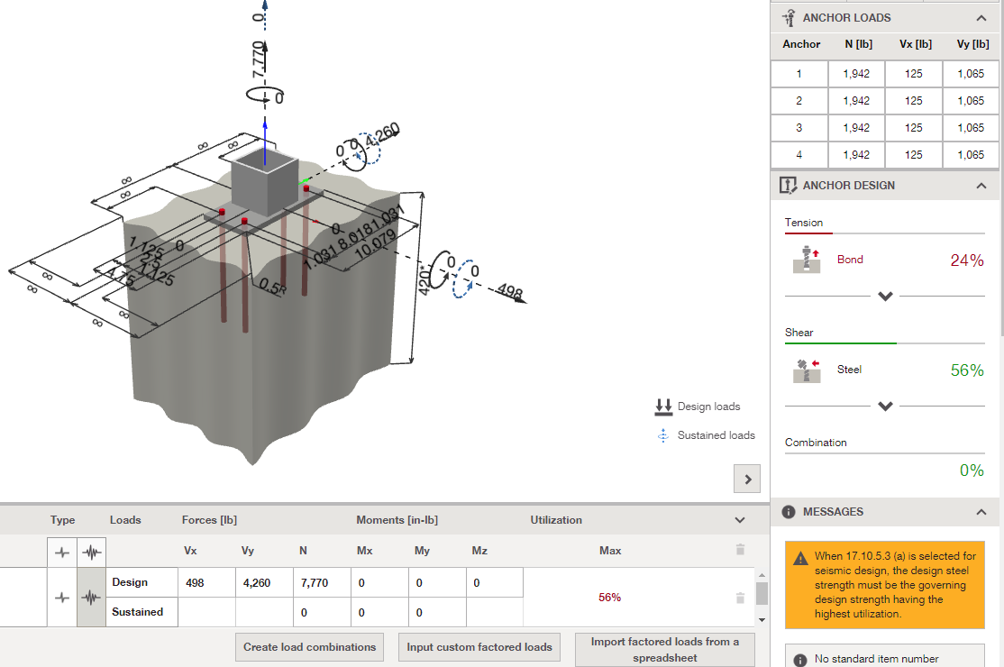PROFIS concrete anchor design with seismic - seismic, utilizat... PROFIS concrete anchor design with seismic - seismic, utilizat...