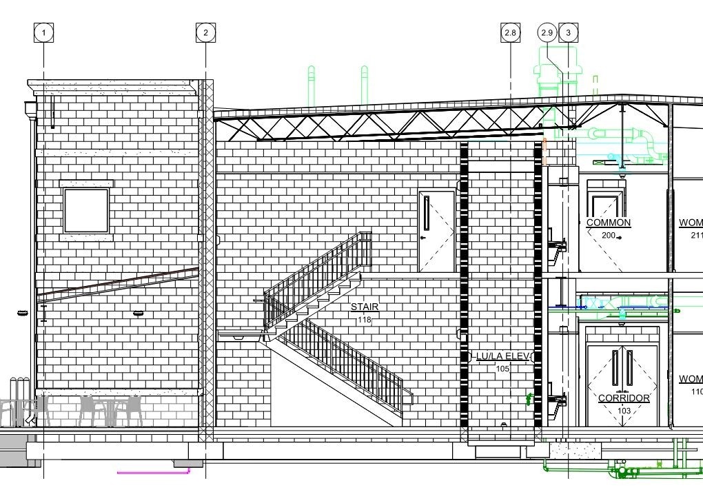 For a 2-story commercial building, where the only fire rated w...