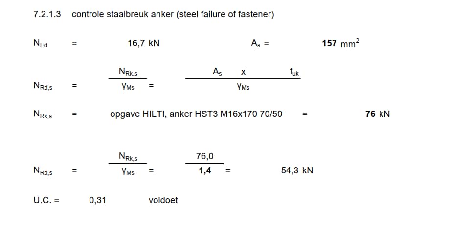 HST3 spreidankers afschuifsterkte en treksterkte - Staalbreuk ...