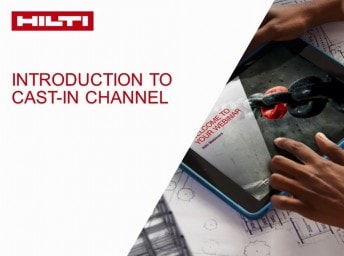 Introduction To Cast-In Channel - Engineering Center