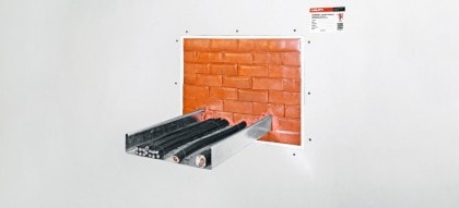 HOW TO: Install Hilti CFS-BL Firestop Blocks for cable tray pe...