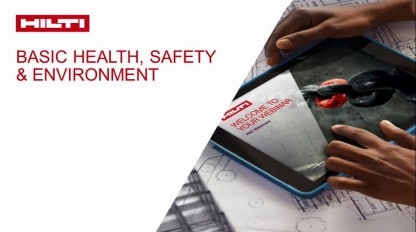 Basic Health and Safety - Ask HILTI