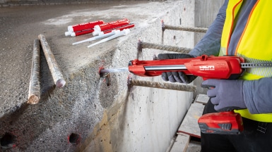 Interface Shear Transfer Design Using the Hilti Method For Pos...