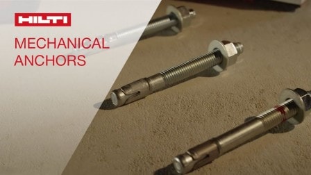 Hilti Mechanical Anchors - Engineering Center