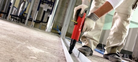 Power Actuated Fastening of CFS Track to Concrete - Hilti USA