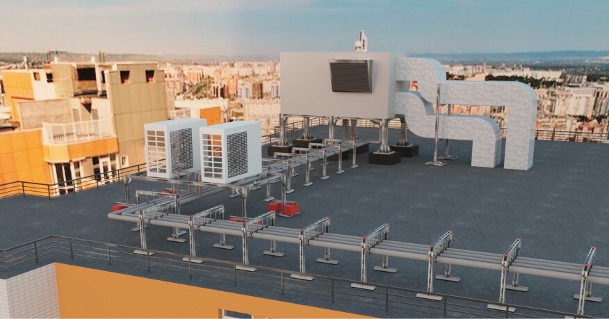 Profis MSE İle Mekanik Havalandırma Kanalı Destek Sistemi Tasa...