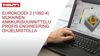 PROFIS Engineering -ohjelmisto - Engineering Center