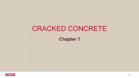 Crack definition and propagation in Concrete members - Ask HIL