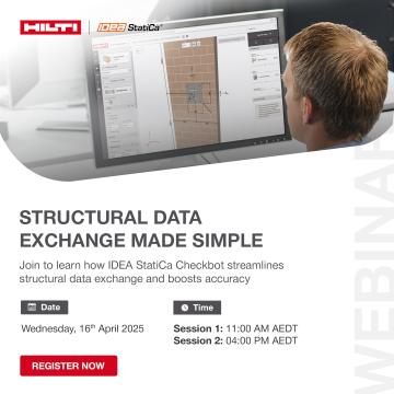 Hilti Group and IDEA StatiCa | Checkbot - Structural data exch...