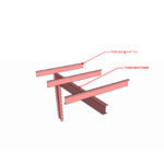 3-Hour Rated Fire Barrier Wall - Head of Wall at PEMB mainfram...