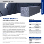 M2Tech and PabCo Shaftliner in the same system or a matching U...
