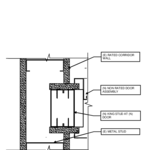 Firestop detail at a rated corridor wall intersection - Wall-t...