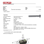 Hilti Profis vs Simpson Anchor Designer (Kwik Hus vs Titen HD)...