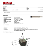 Profis Automatically Reducing Hef for Min Edg - HDA-P udercut anchor ...