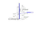 Steel penetration thru a shaft wall - penetrations, hollow st...