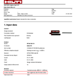 Use of Hilti Method in Concrete-to-Concrete Module - Profis en...